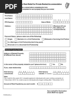 GEHS-AppforTenants-Feb 2020 | PDF | Leasehold Estate | Renting