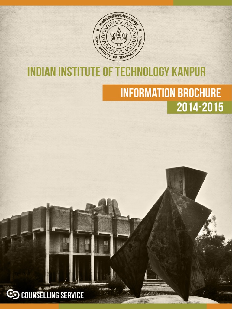 IITK Brochure | PDF | Academia | Engineering