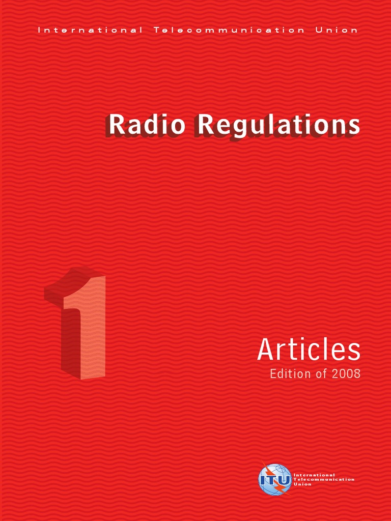 ITU Radio Regulations - Vol I - Articles | PDF | Radio ...
