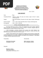 Police Blotter Entry Certification Sample | PDF