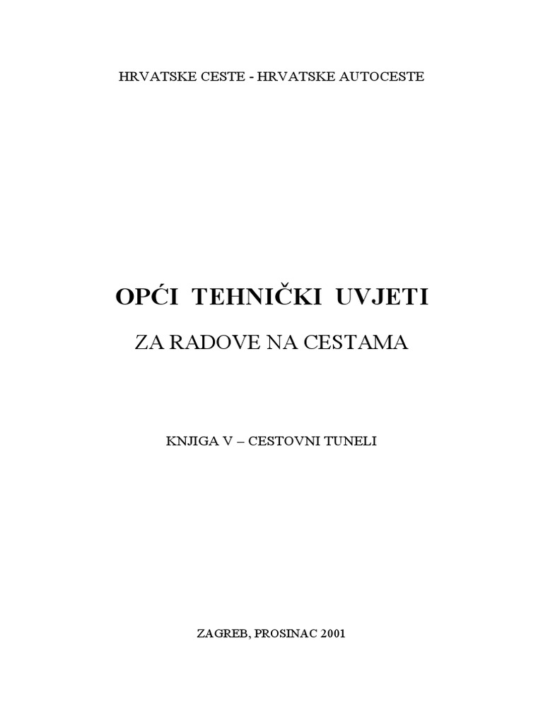 Knjiga5 Tuneli | PDF