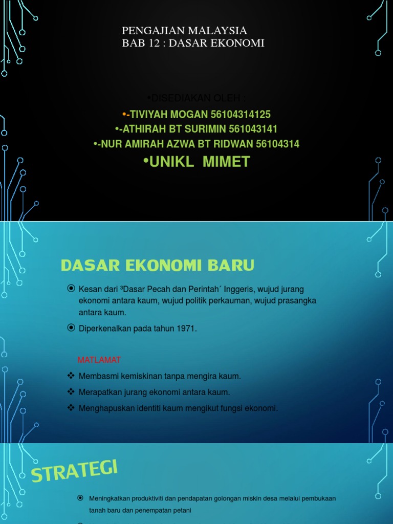 Dasar Perindustrian Negara | PDF