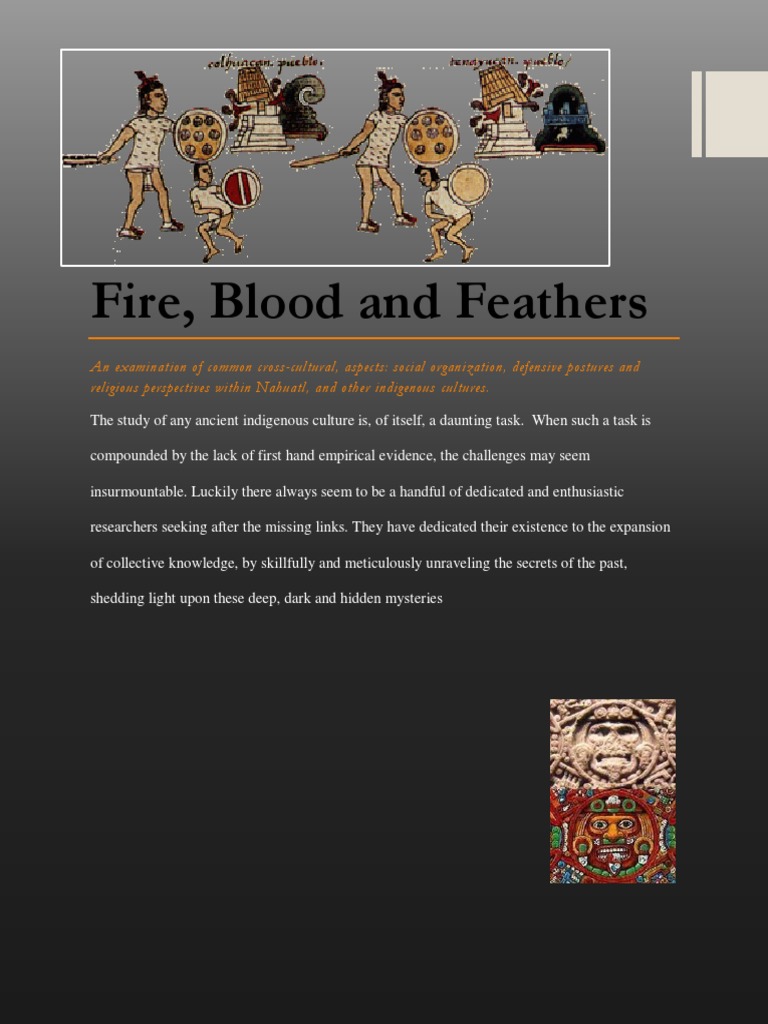 Fire, Blood and Feathers | PDF | Aztec | Sacrifice