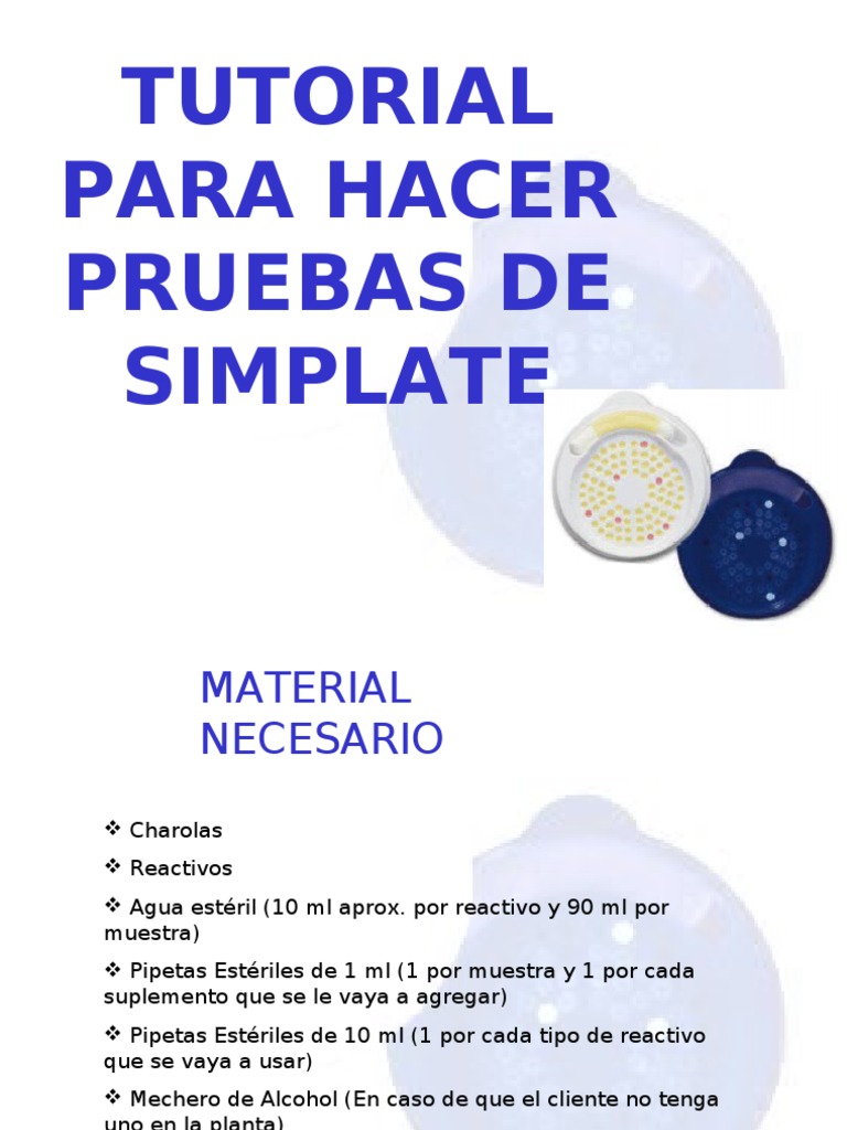 Tutorial para Pruebas de Simplate | PDF | Color | Naturaleza