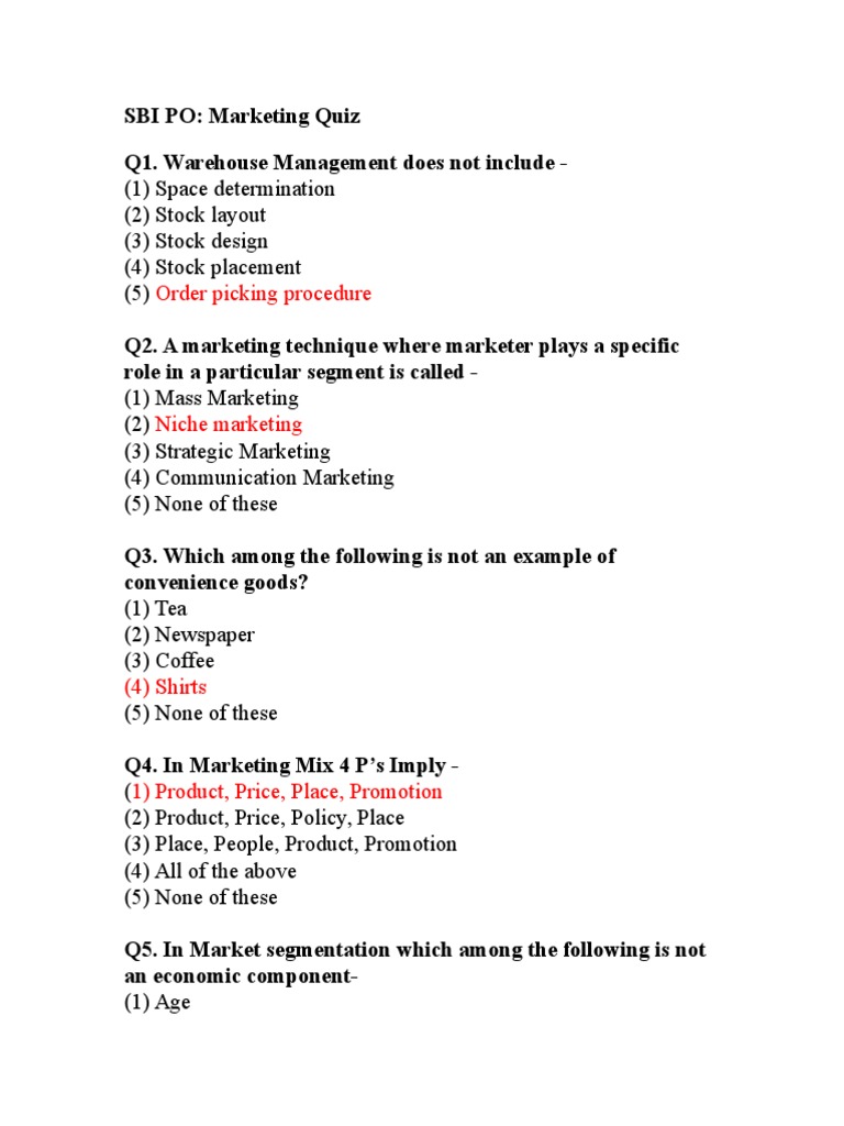 Order Picking Procedure | Download Free PDF | Sales | Promotion And ...