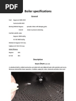 Material Balance in Steam Boiler | PDF | Boiler | Water