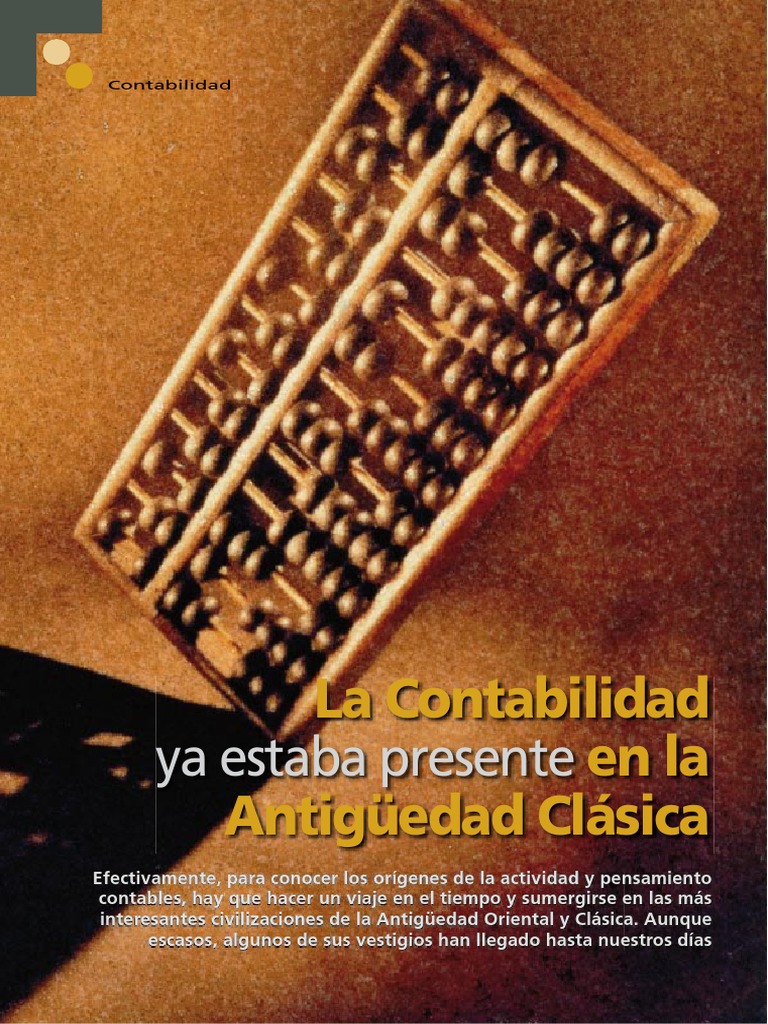 Contabilidad en La Antiguedad | Roman Empire | Mesopotamia