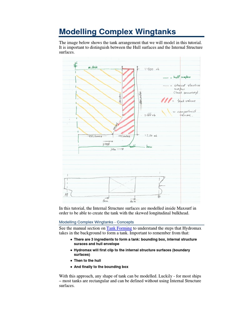 Complex Wingtank Modelling Guide | PDF | Computer Engineering | Software