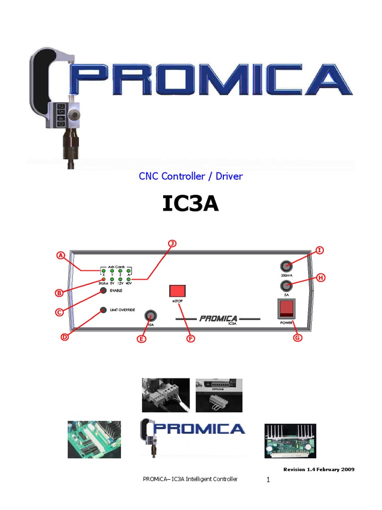 Promica IC3A Manual | PDF | Electrical Connector | Switch