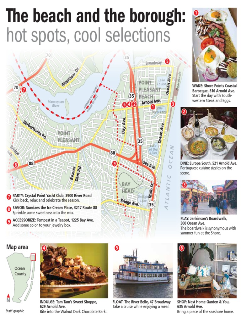 Point Pleasant Beach Attractions Guide | PDF