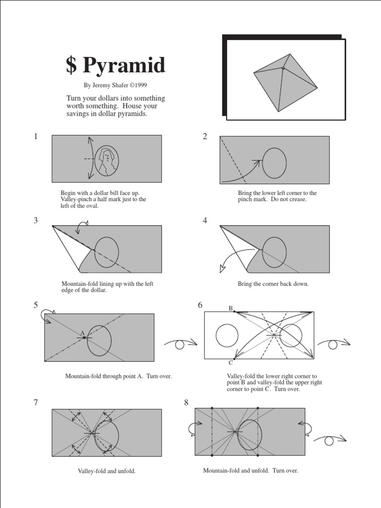 Origami Pyramid | PDF