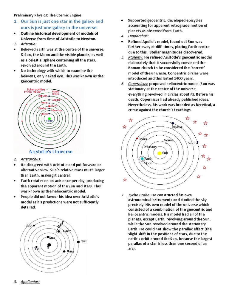 Cosmic Engine Me | PDF | Heliocentrism | Universe