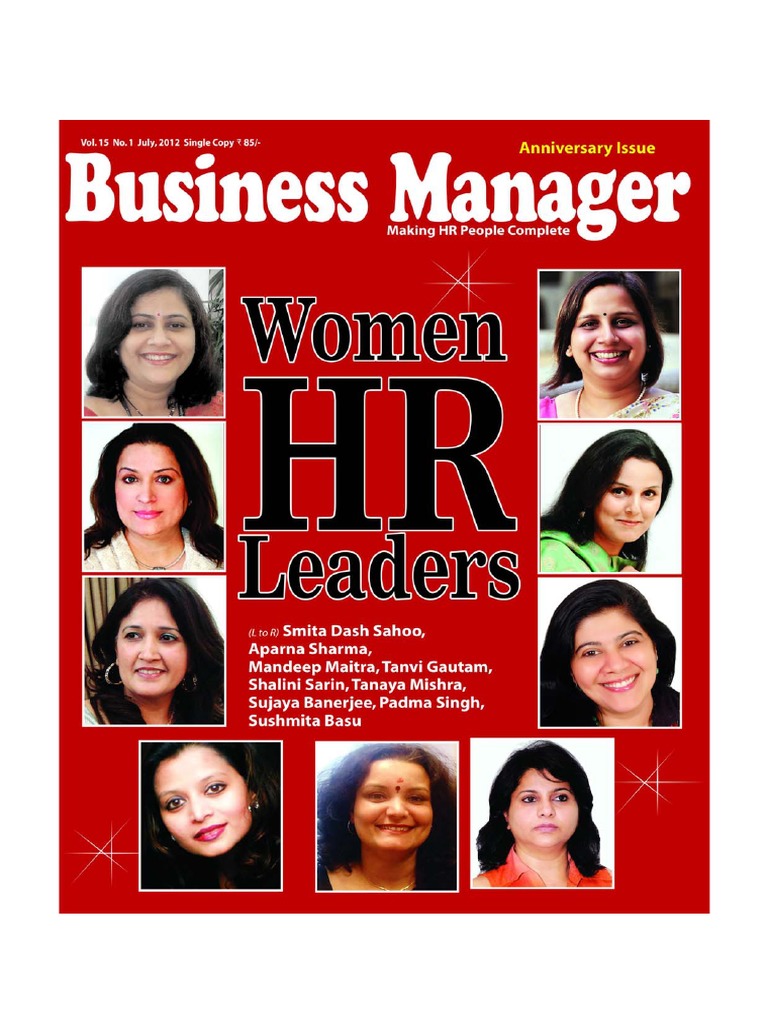 Women HR Leaders- Business Manager-HR magazine | Employment | Leadership