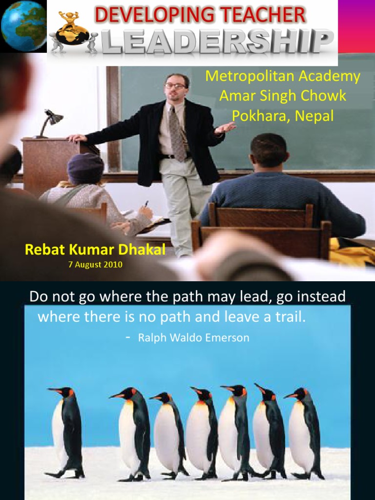 Developing Teacher Leadership | PDF | Leadership | Extraversion And Introversion