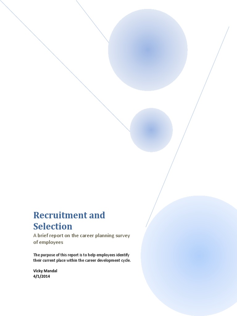 Employee Career Development Survey Report | PDF | Survey Methodology ...