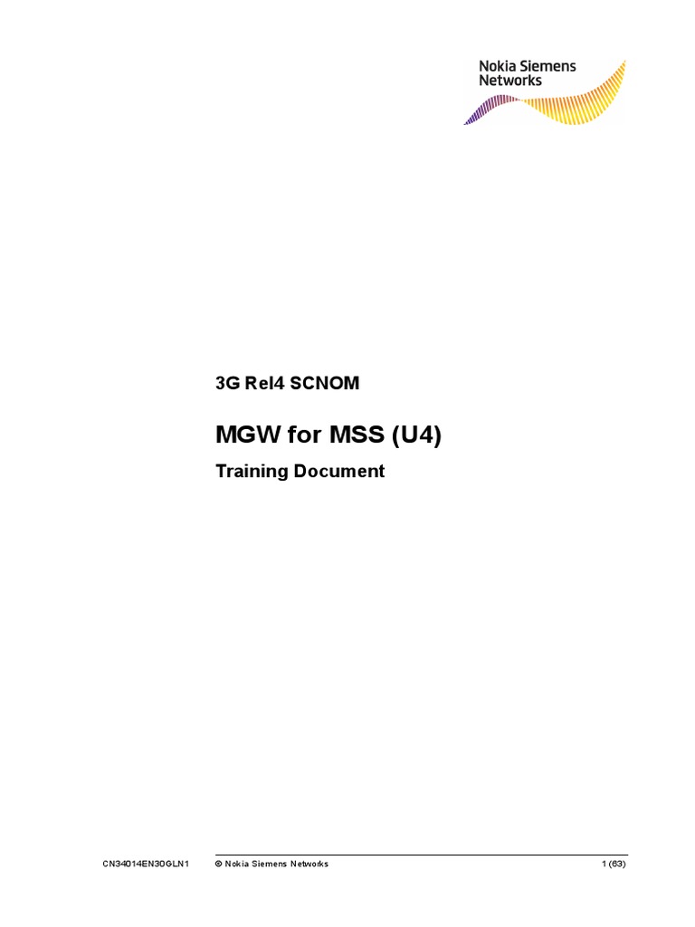 04 Cn34014en30gln1 MGW For Mss | PDF | Asynchronous Transfer Mode | Port (Computer Networking)