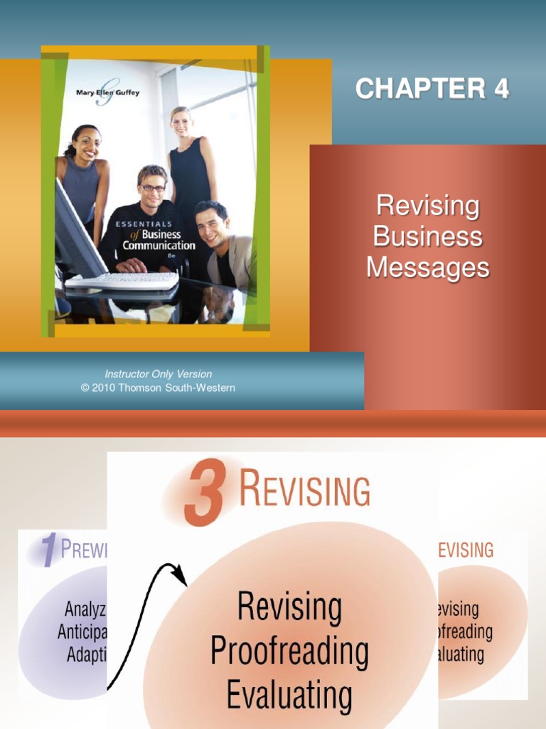 Business Communication Chapter 4 | PDF | Proofreading | Typefaces