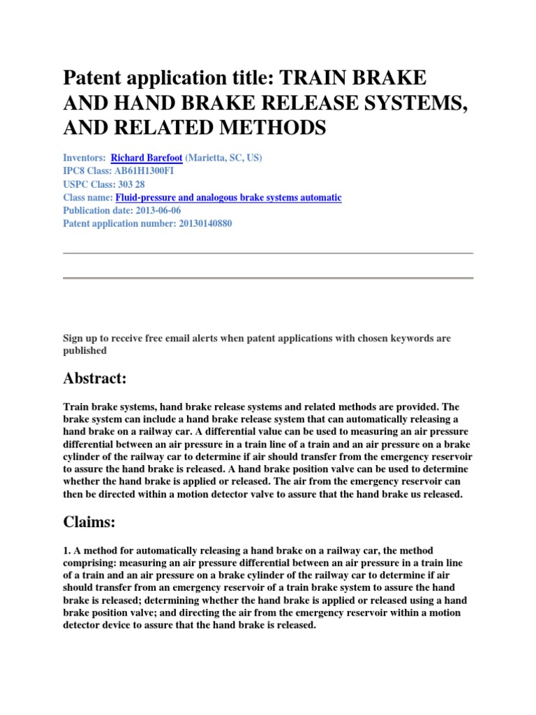 Hand Brake System | PDF | Mechanical Engineering | Vehicle Technology