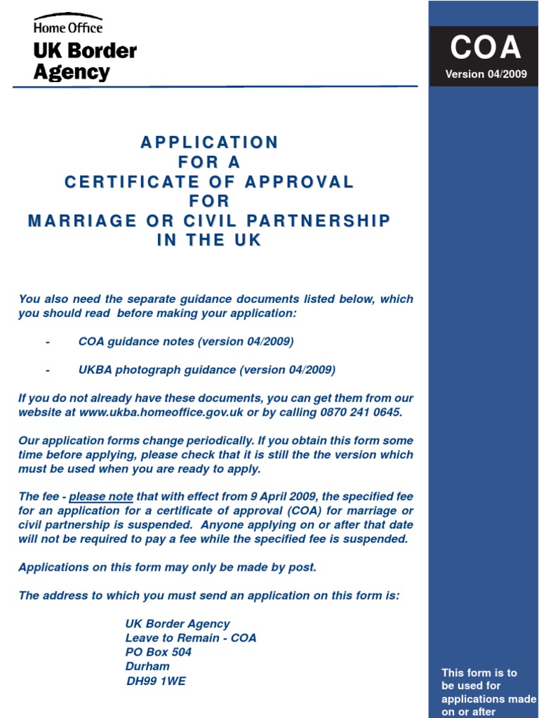 Coa Form Imran | PDF | Identity Document | Passport