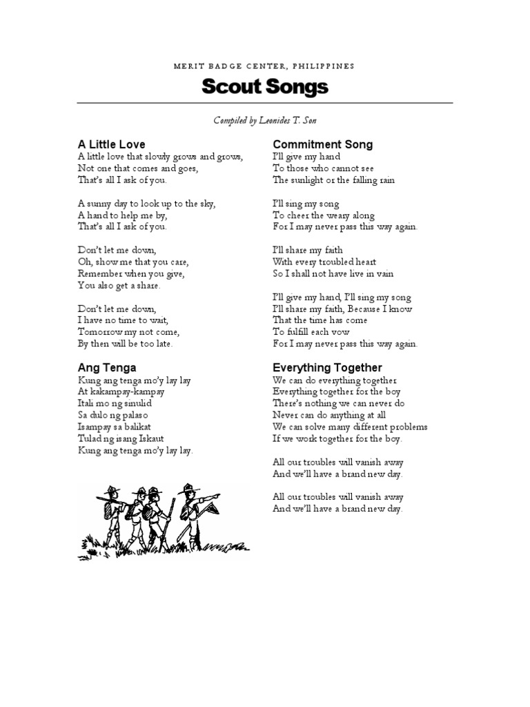 Notes Scout Songs 01 | PDF | Nature