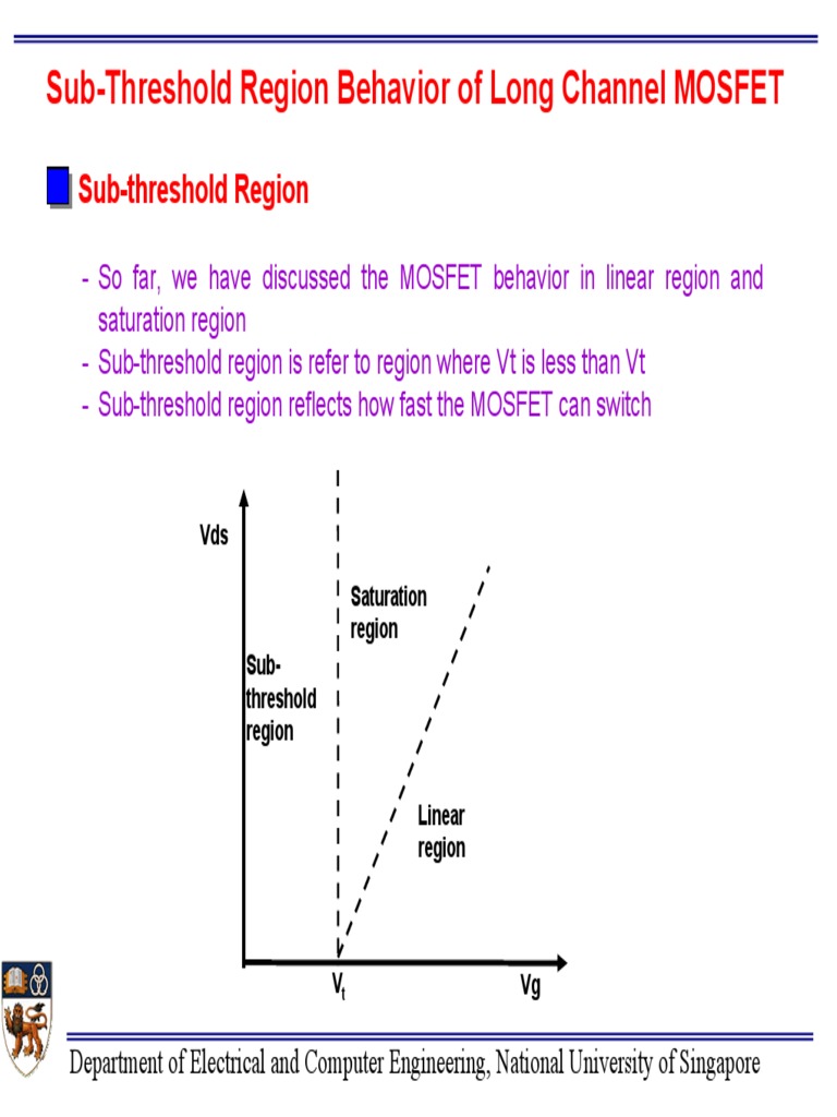 Long Channel MOSFET 4 | PDF | Field Effect Transistor | Mosfet