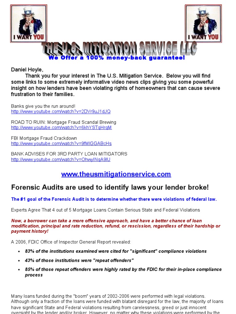 Daniel Hoyle Supporting Information | PDF | Truth In Lending Act | Loans