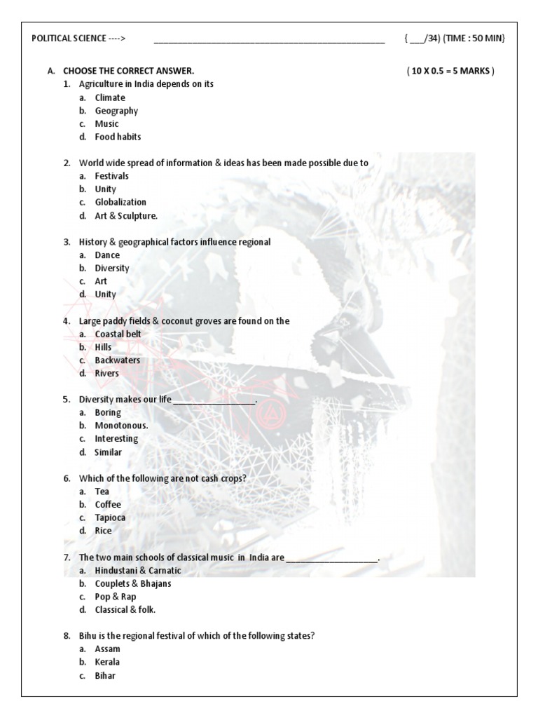 Aryan Test | PDF | Kerala | Globalization