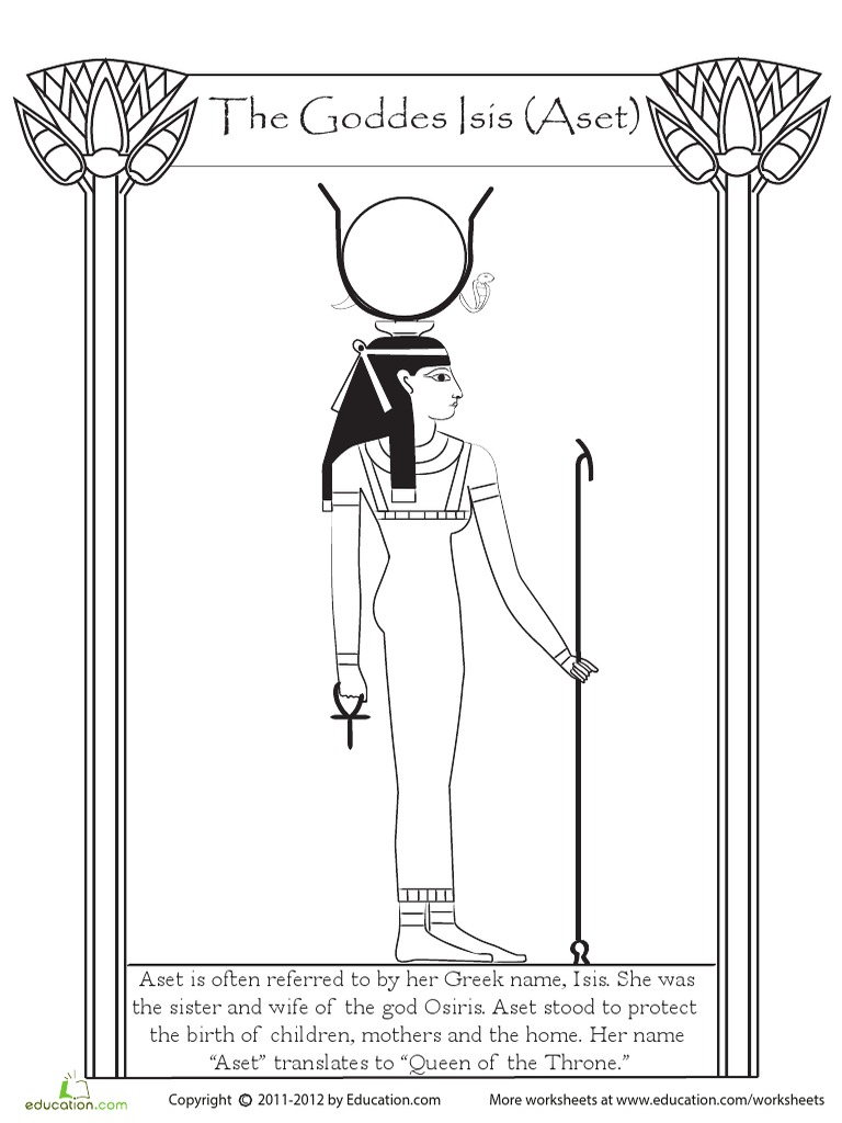 Aset: The Egyptian Goddess Isis | PDF