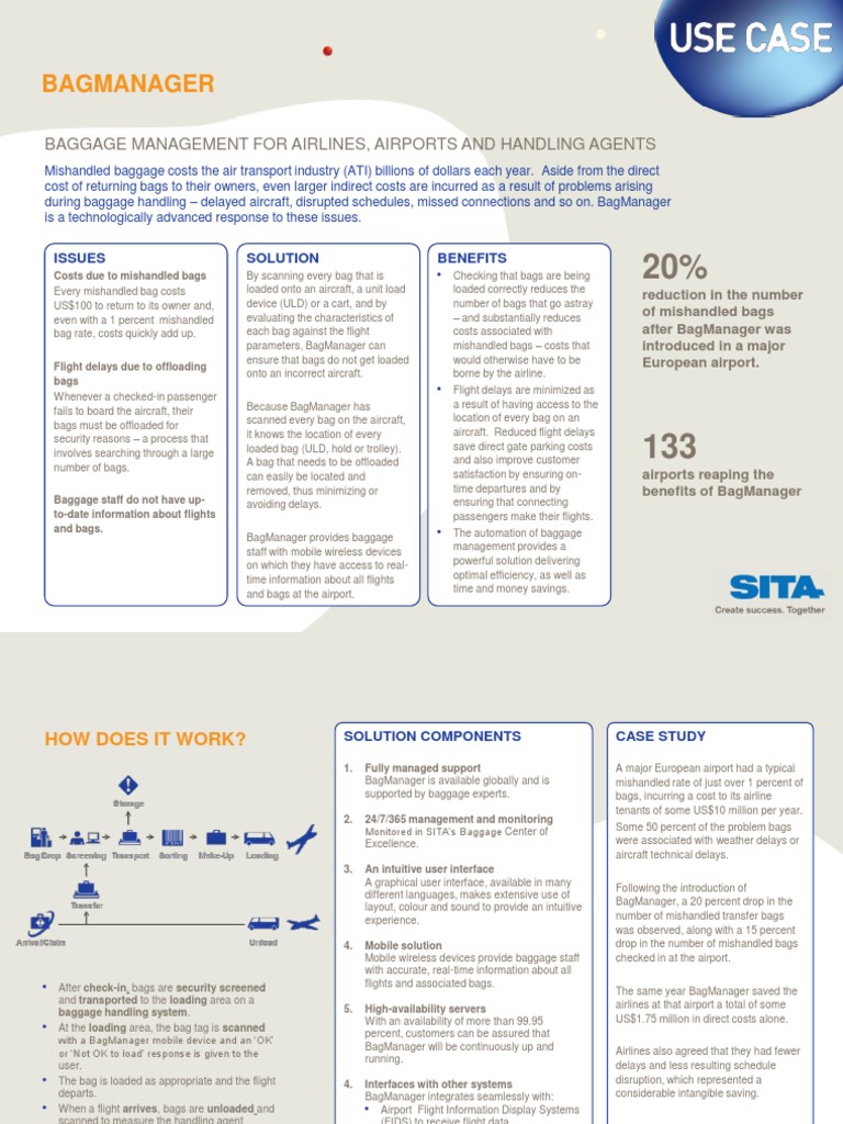 Bagmanager: Baggage Management For Airlines, Airports and Handling ...