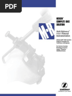 SIGMA Primary Knee System ST | PDF | Knee | Anatomical Terms Of Location