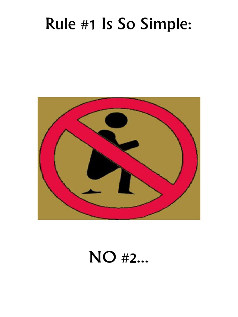 Simplify Life: Embrace Rule #1 | PDF