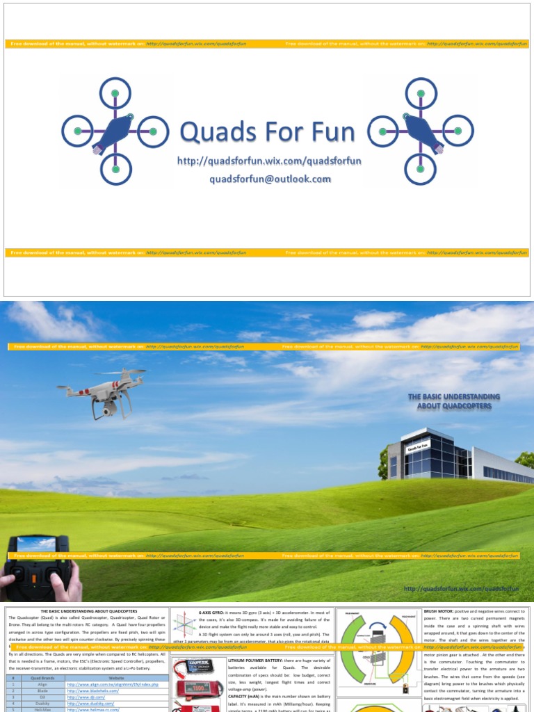 Understanding 6-Axis Gyro Quadcopter Basics | PDF | Quadcopter ...
