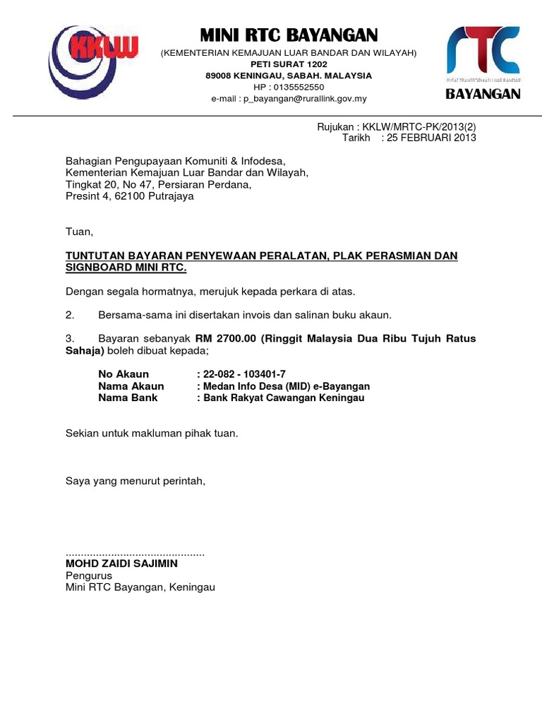 Surat Tuntutan | PDF