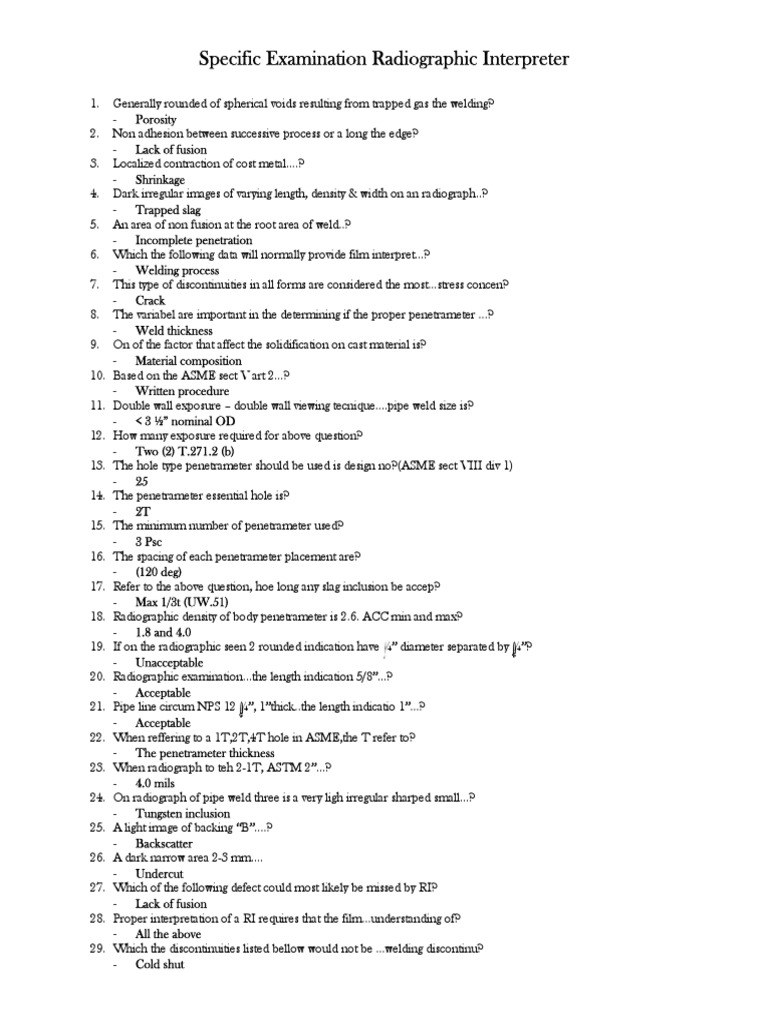 Specific Examination RI | PDF | Science & Mathematics | Technology ...