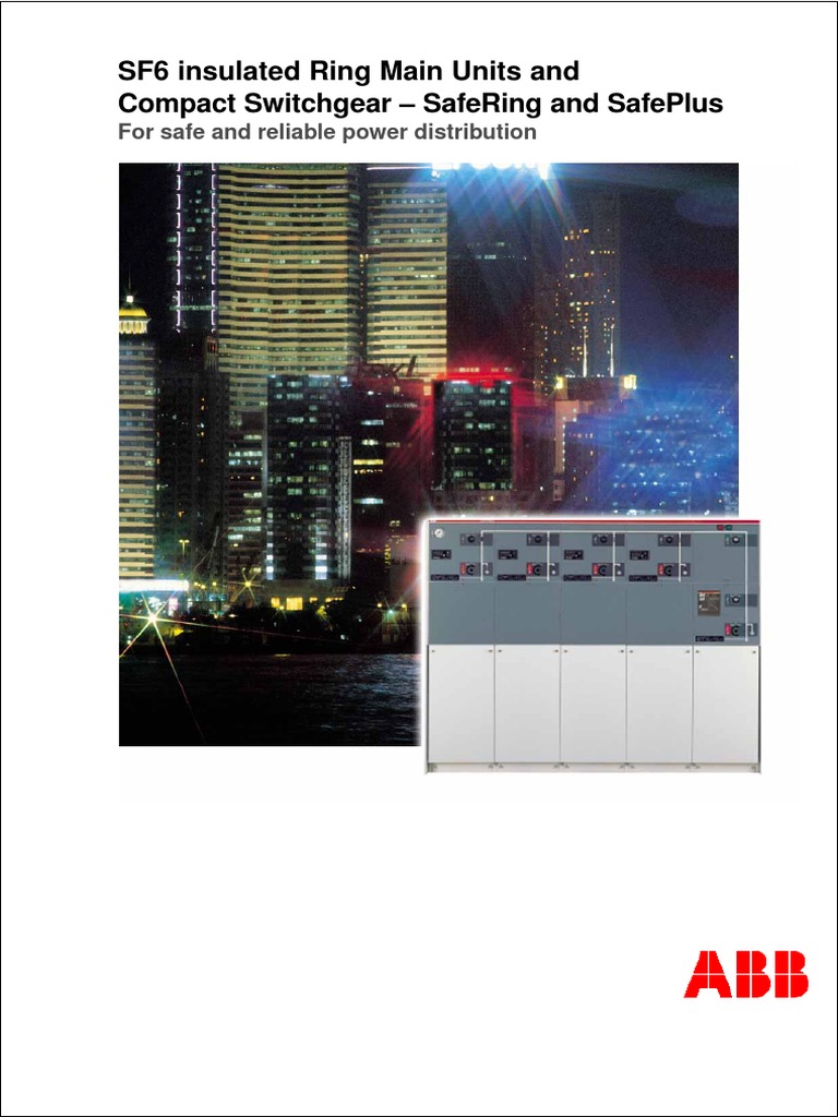 Abb SCS RMU Catalogue | PDF | Electric Power Distribution | Switch