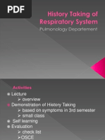 Respiratory History OSCE Checklist Geeky Medics | PDF | Respiratory ...