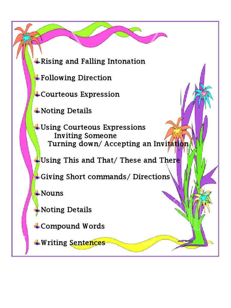 Courteous Expressions in Tagalog | PDF