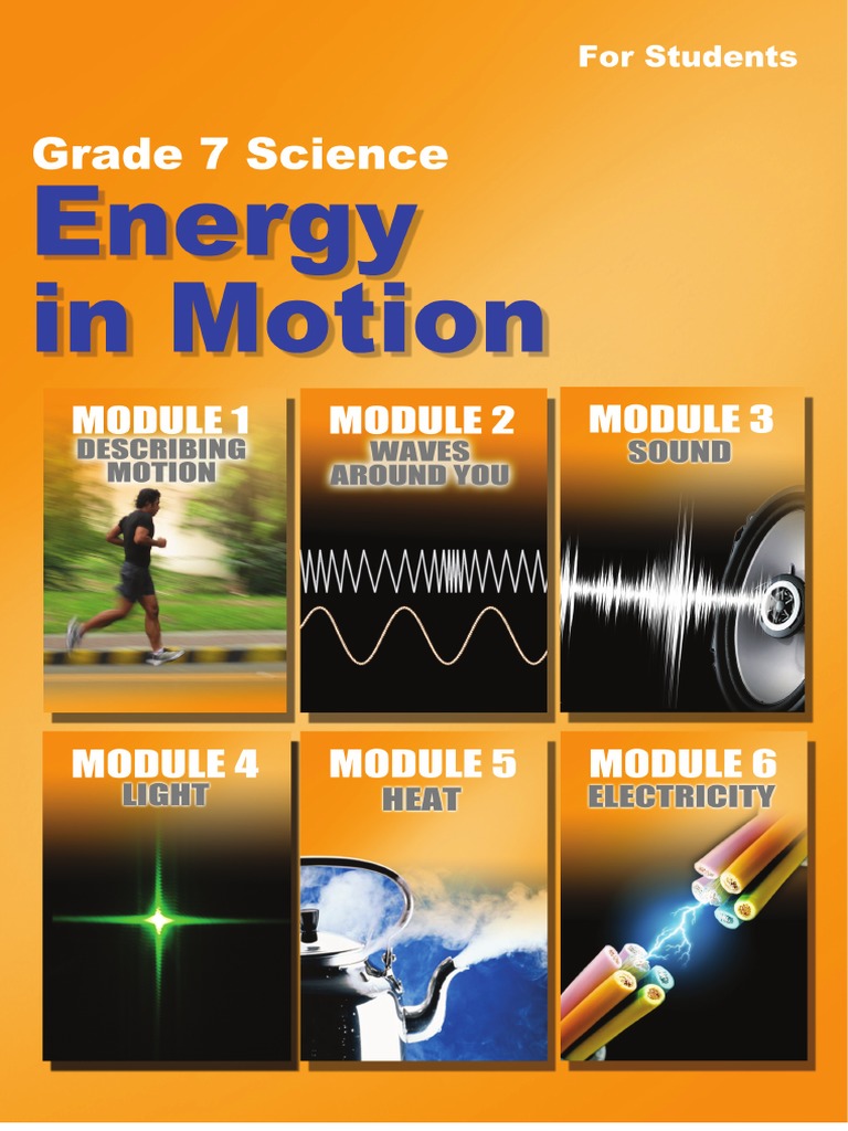 Describing Motion in Grade 7 Science | PDF | Speed | Distance