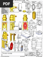 Radial Engine Solidworks 00 PDF | PDF | Propulsion | Machines