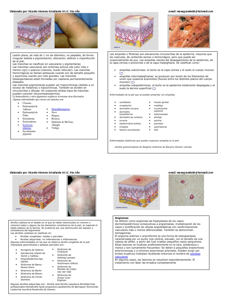 Atlas de Dermatologia | PDF | Atrofia | Piel