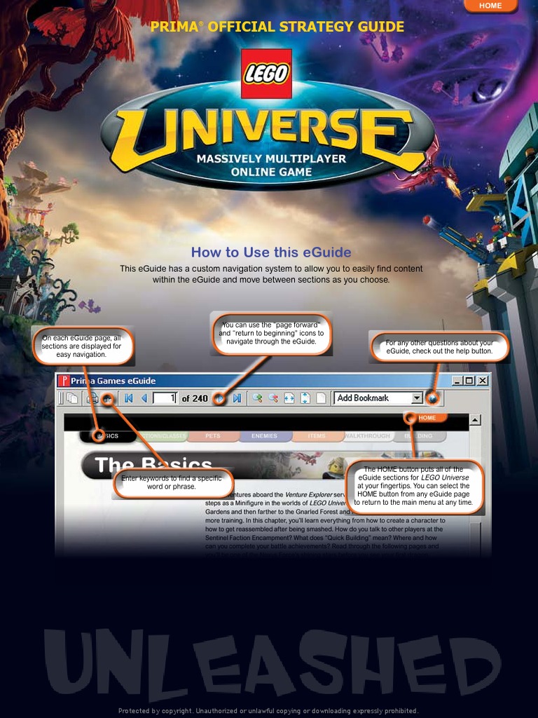 Lego Universe Prima Official Guide | PDF | Leisure