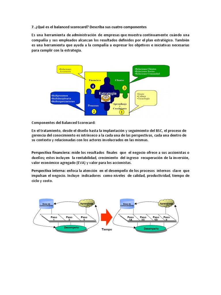 Tarea Capitulo 8 Mi Parte | PDF | Benchmarking | Planificación
