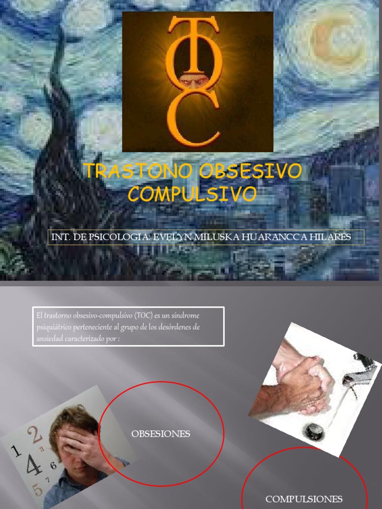 Presentación de TOC 2 | PDF | Desorden obsesivo compulsivo | Trastorno ...