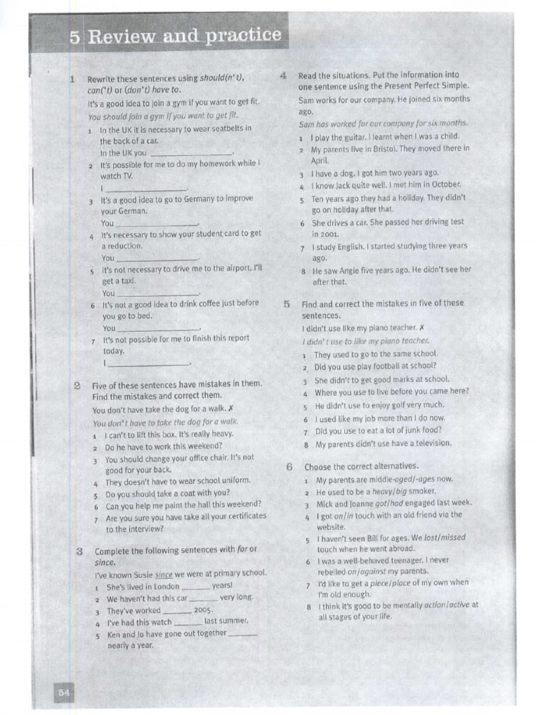 Review and Practice | PDF