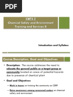 CWTS Community Based Project Proposal | PDF