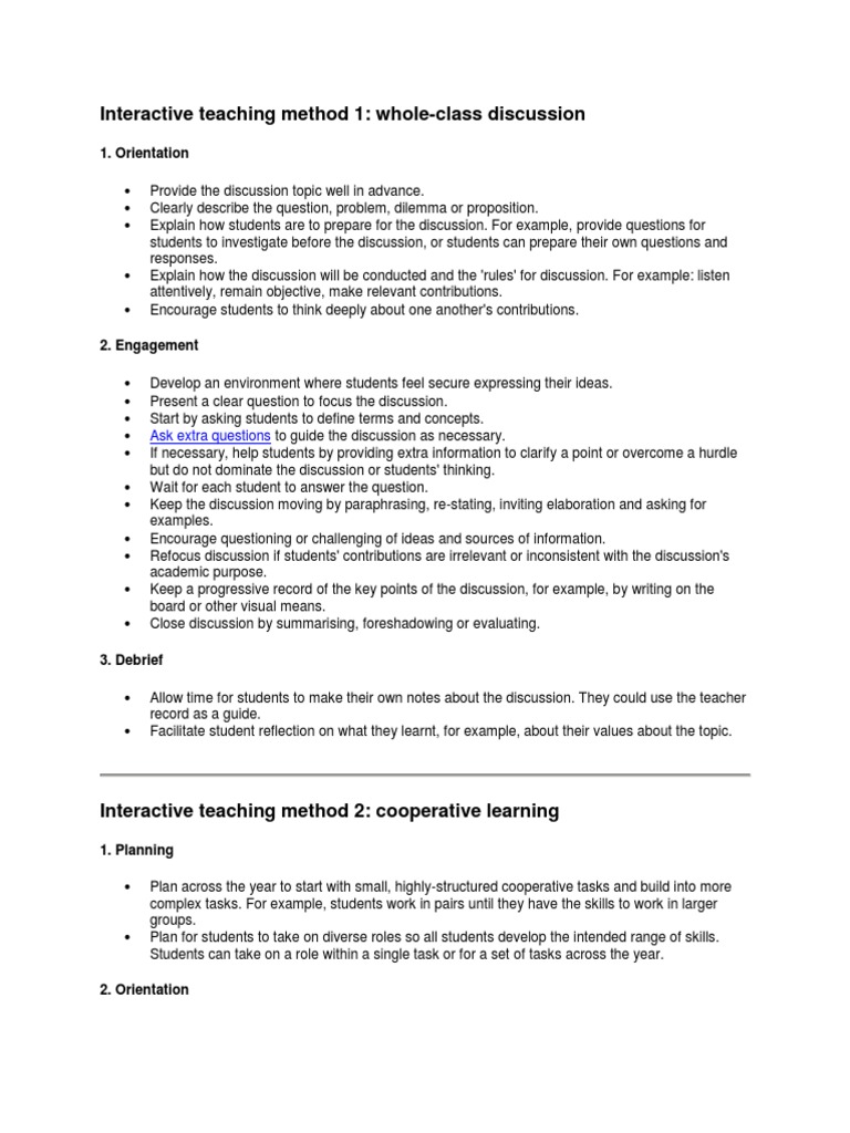 Interactive Teaching Method 1 | Brainstorming | Teaching Method