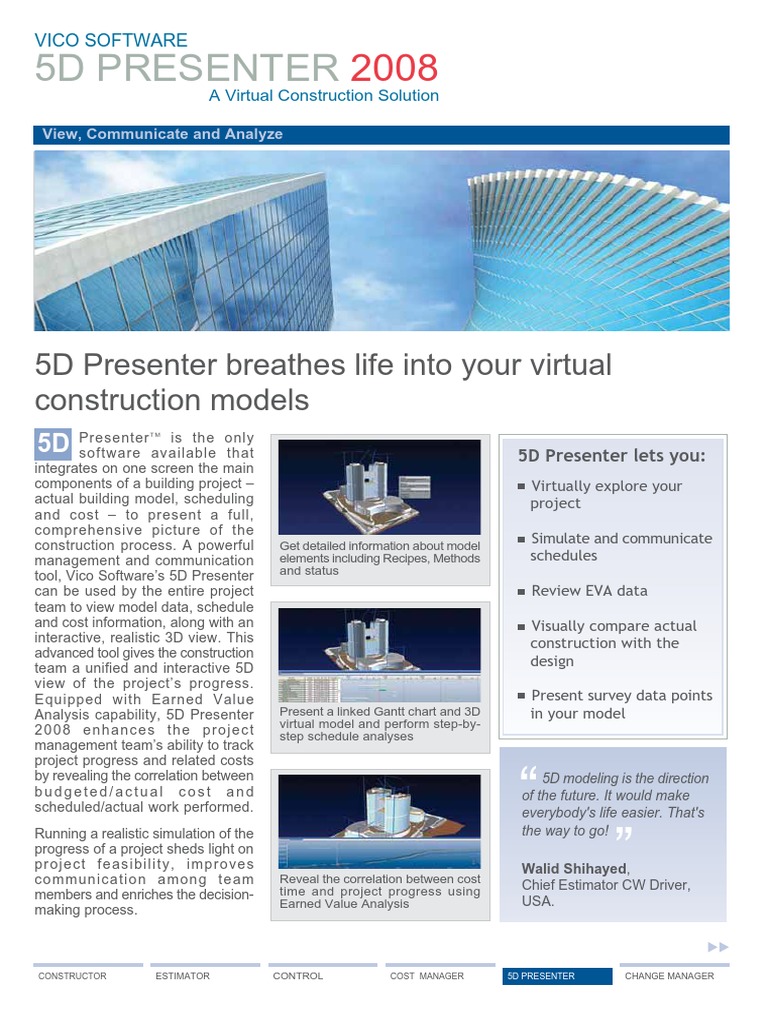 Vico 5d | PDF | 3 D Modeling | 3 D Computer Graphics