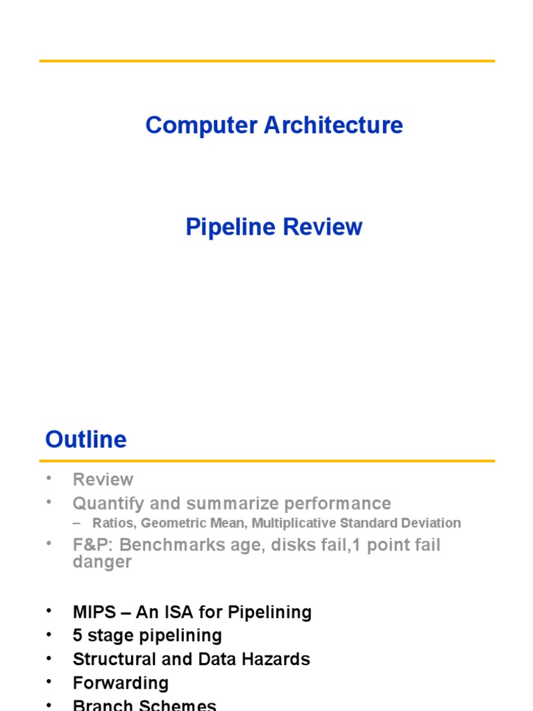 MIPS Pipelining and Hazards | PDF | Central Processing Unit | Computing