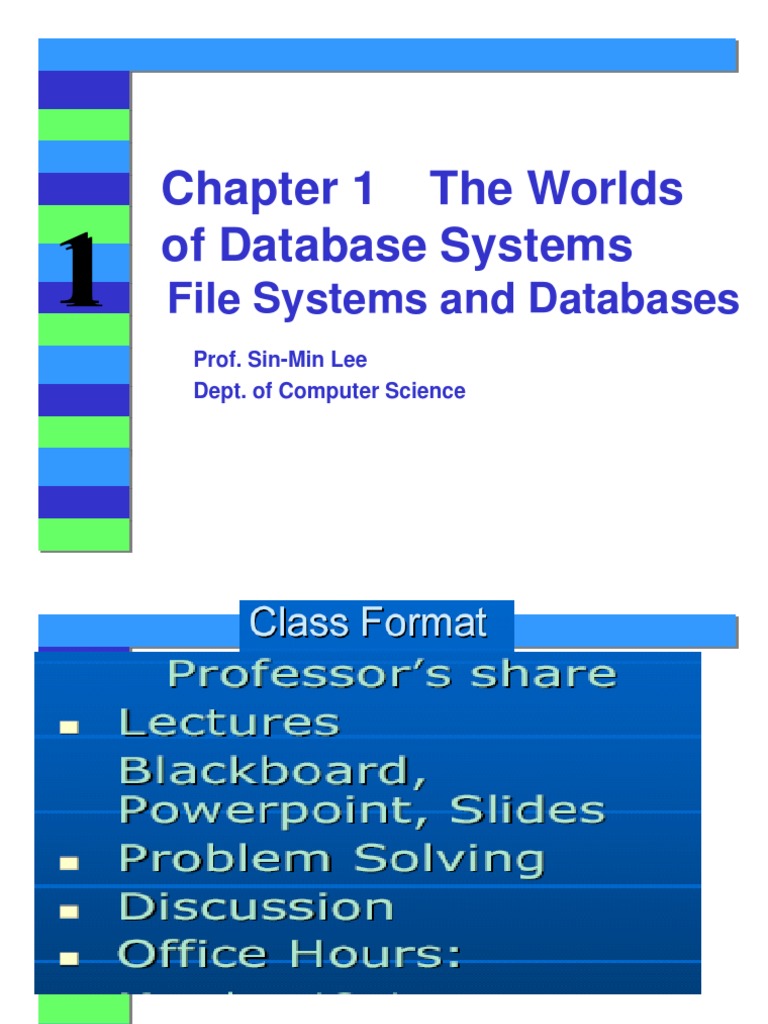 FILES and DATABASES | PDF | Databases | Data