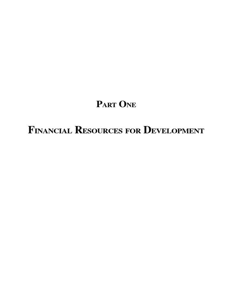 Financial Resources | PDF